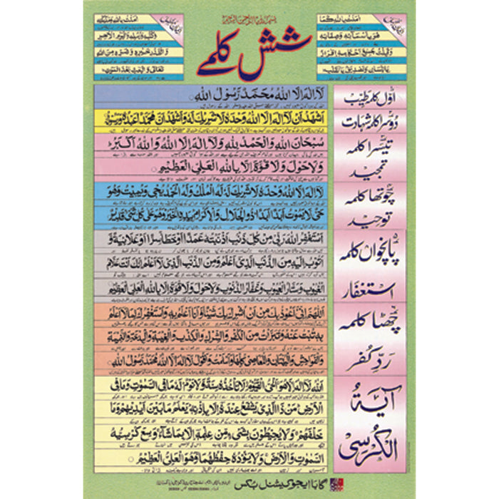 Chart No 51 (شش کلمے) – gabaedu