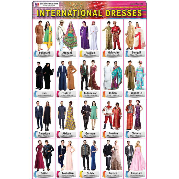 Sheet No 185 (International Dresses) – gabaedu