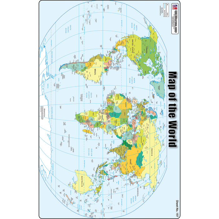 Sheet No 197 (Map of the World) – gabaedu