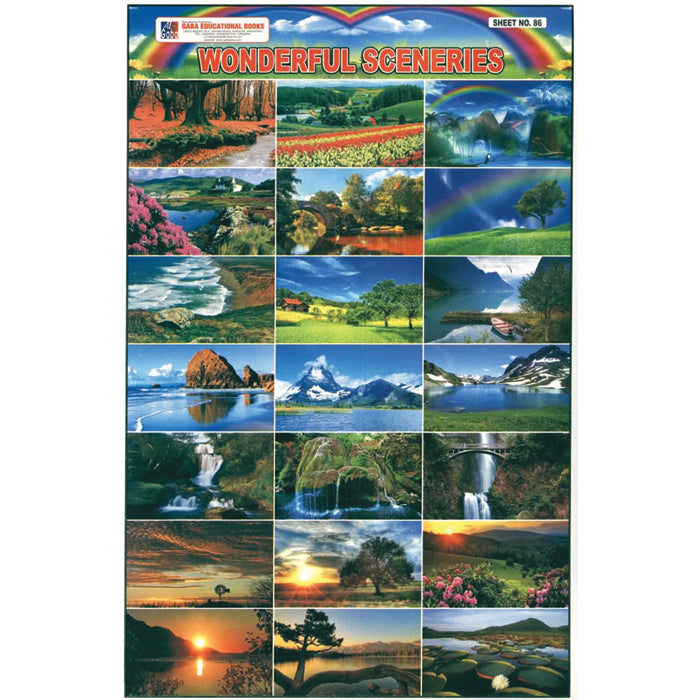Sheet No 86 (Wonderful Sceneries) – gabaedu