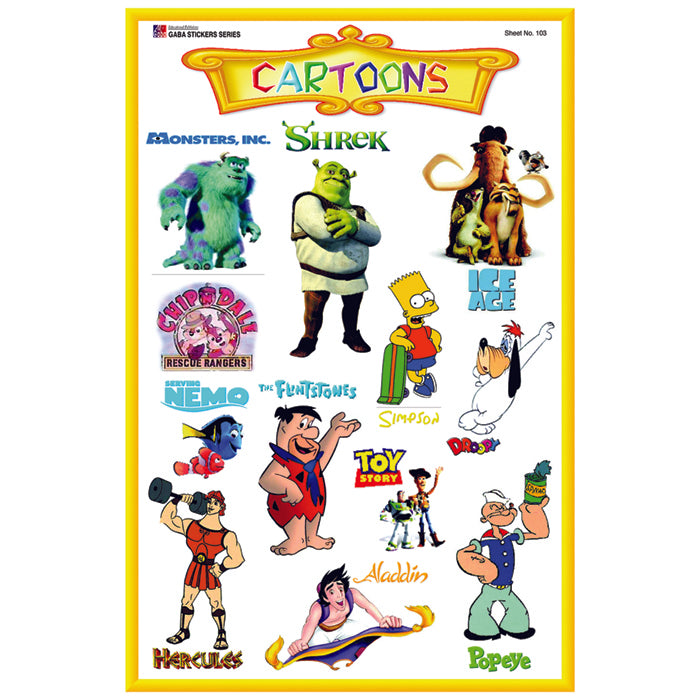 Sheet No 103 (Cartoons) – gabaedu