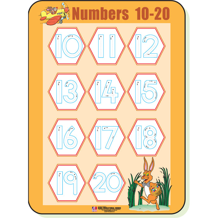 Chart No 222 (Number 10-20) – gabaedu