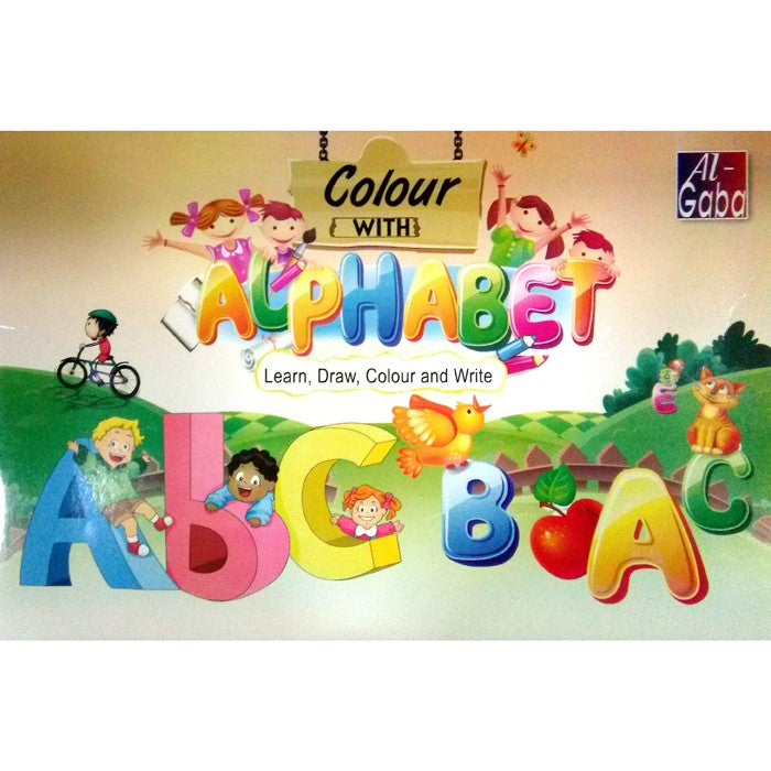 Color with Alphabet (Learn Draw, colour and Write) – gabaedu