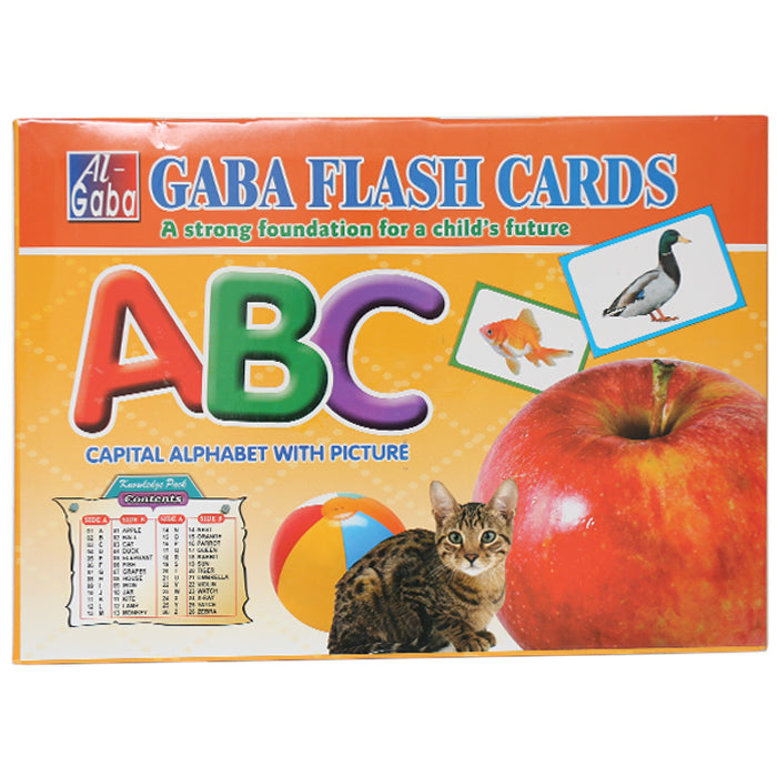 Gaba Flash Card ABC (Capital) – gabaedu