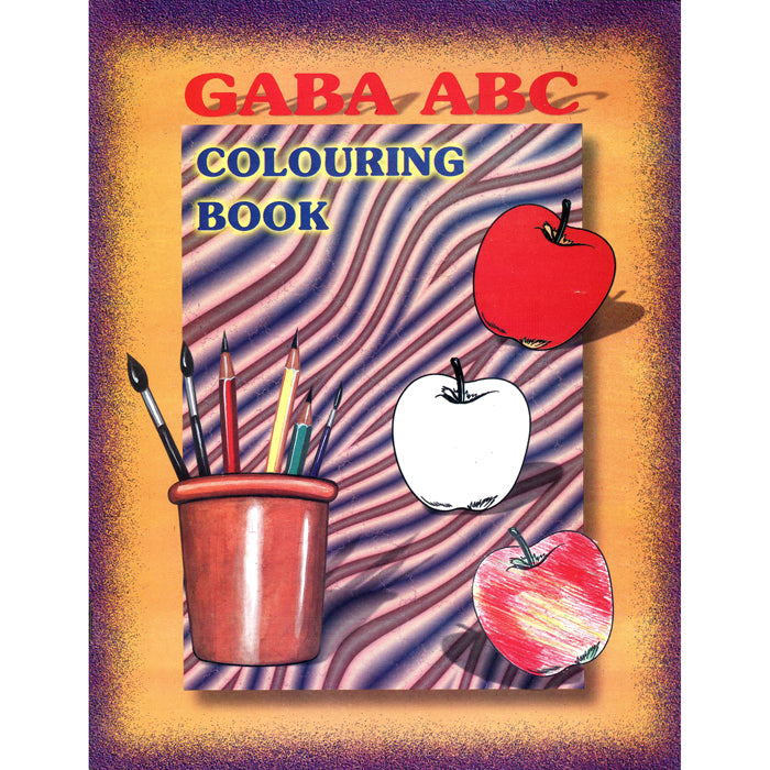 Gaba ABC Colouring Book – gabaedu