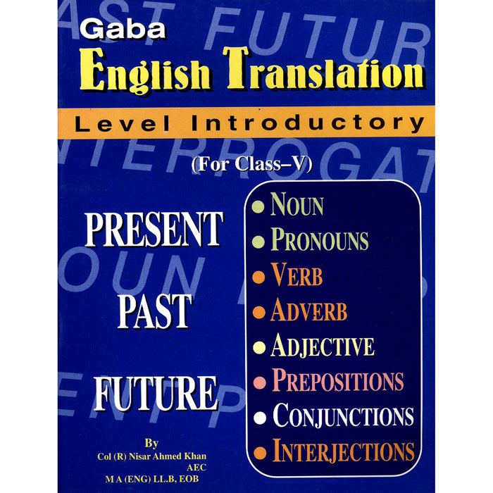 Gaba English Translation Level Introductory – gabaedu