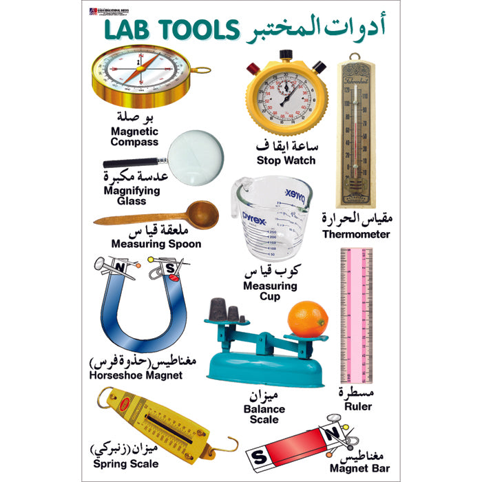 Chart No 84 (Lab Tools أدوات المختبر) – gabaedu