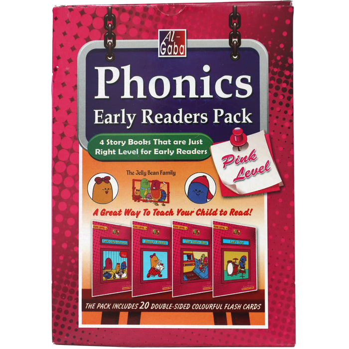 Phonics Early Readers Pack Pink Level – gabaedu