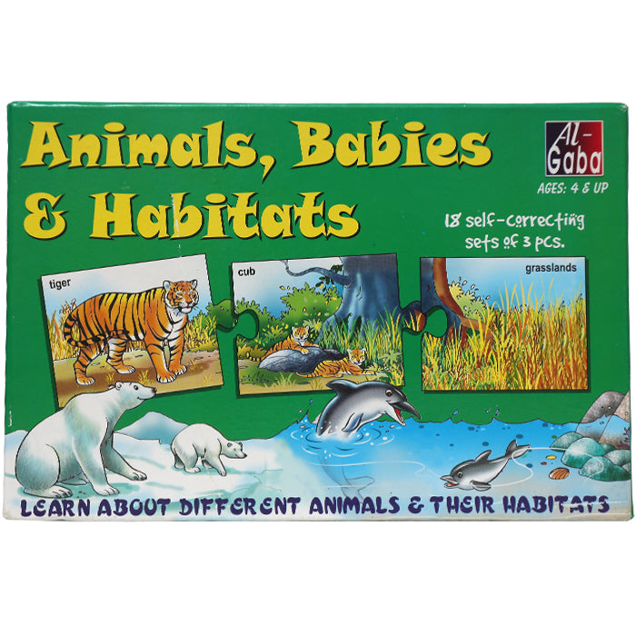 Animal Babies and Habitats – gabaedu