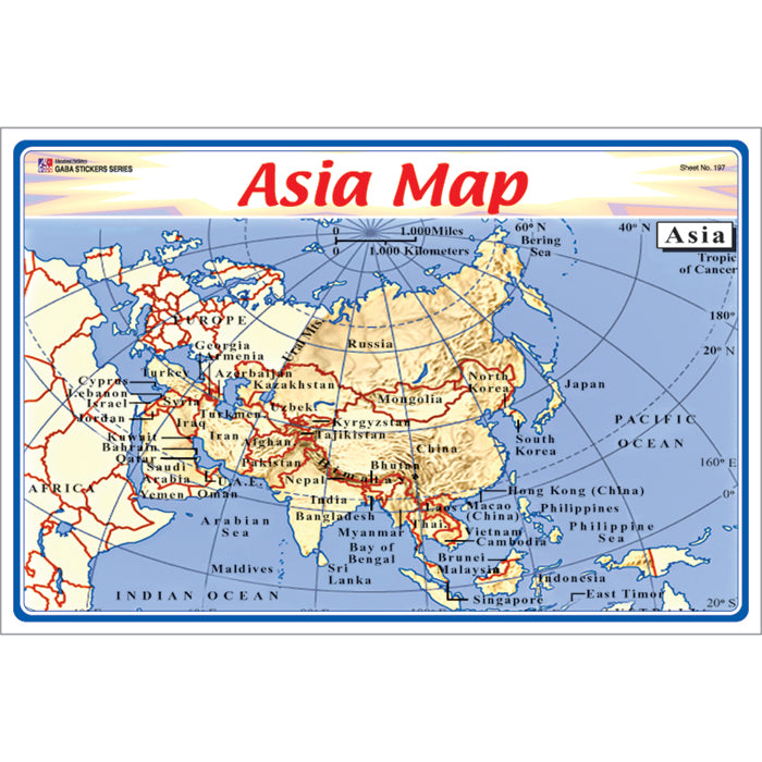 Sheet No 197 (Asia Map) – gabaedu