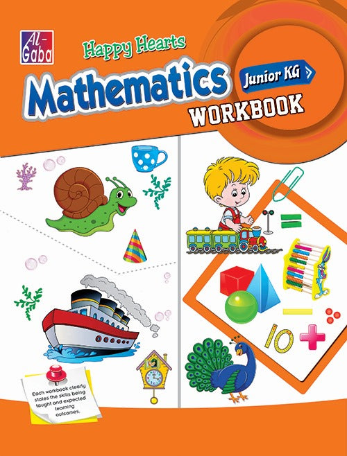 (HAPPY HEARTS) MATHEMATICS JUNIOR KG WORKBOOK – gabaedu