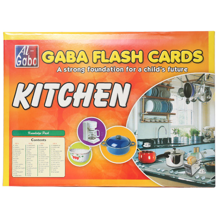Gaba Flash Card Kitchen – gabaedu
