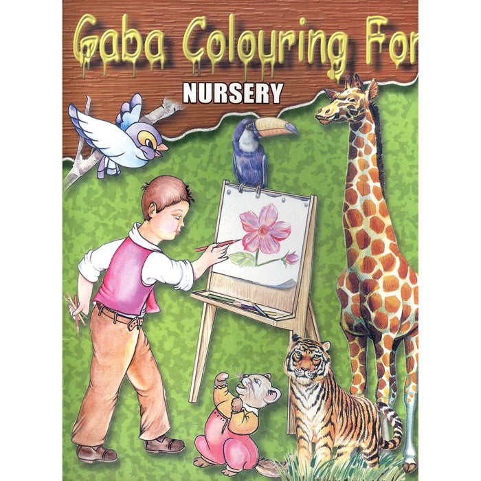 Gaba Colouring Book for Nursery – gabaedu