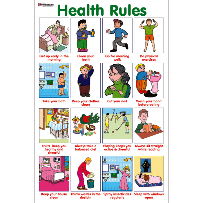 Chart No 100 (Health Rules) – gabaedu